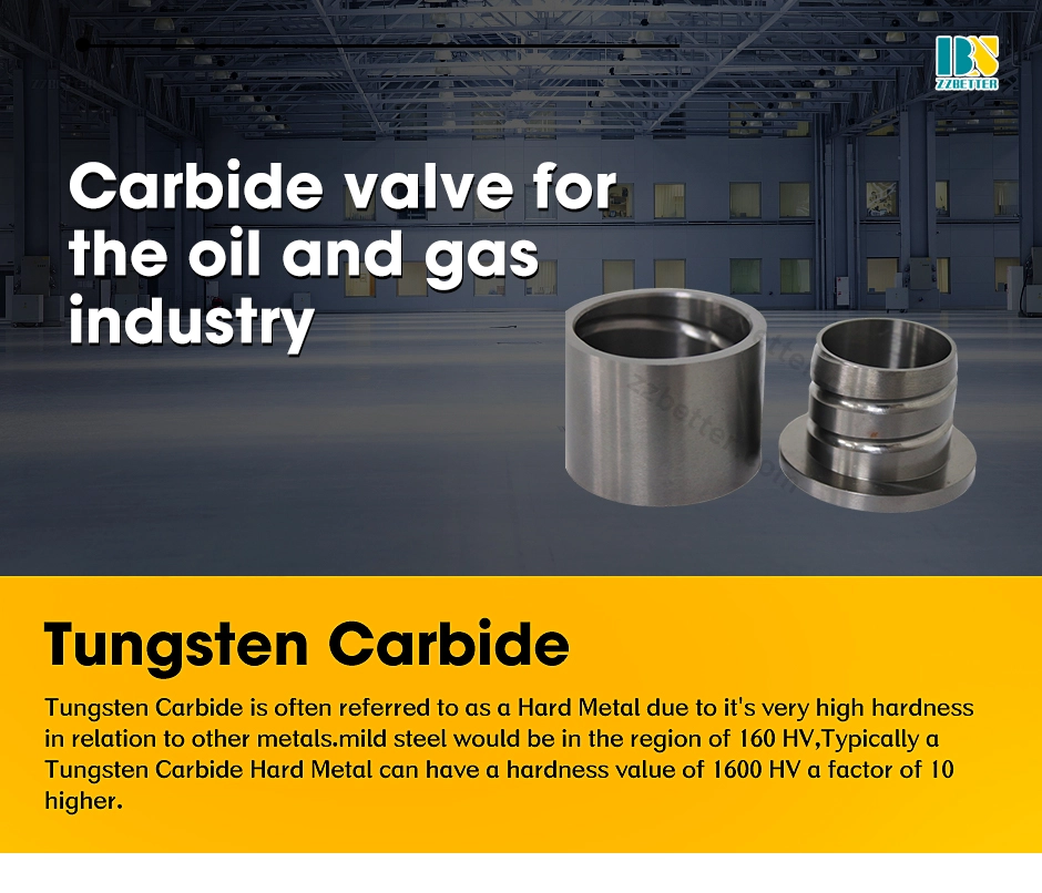 Карбиден клапан за нефтената и газовата промишленост